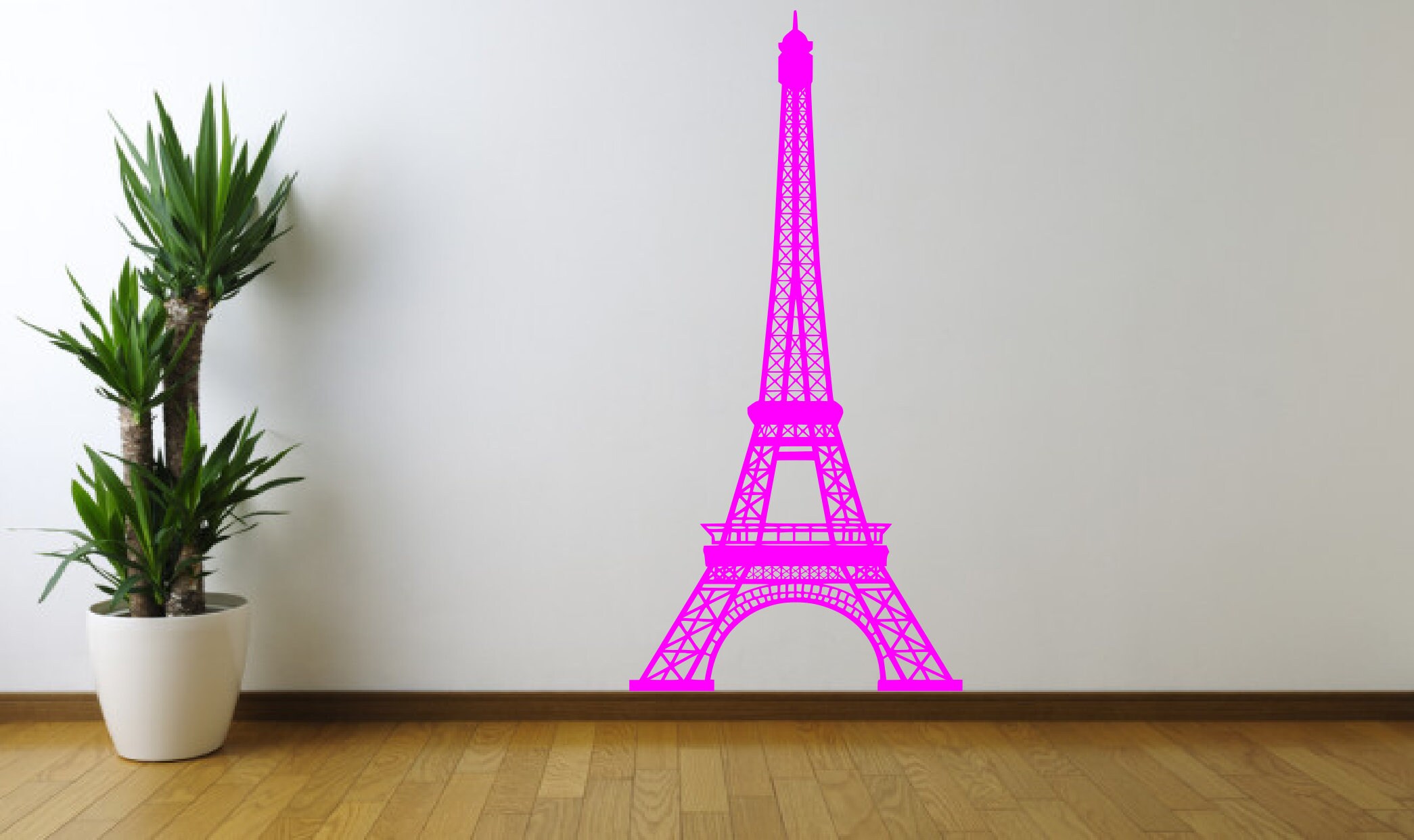 Eiffel Tower Wall Art Decal Sticker Home Decor Landmark Europe | Etsy