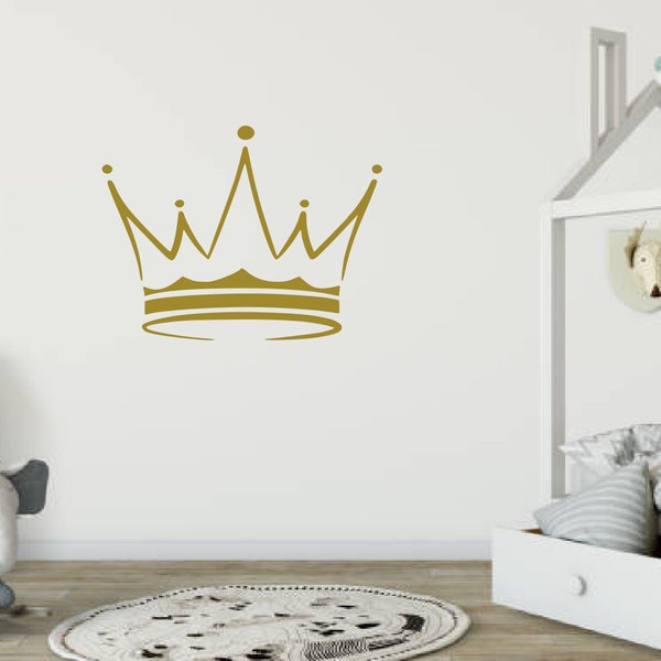 Crown Wall Decal - Etsy