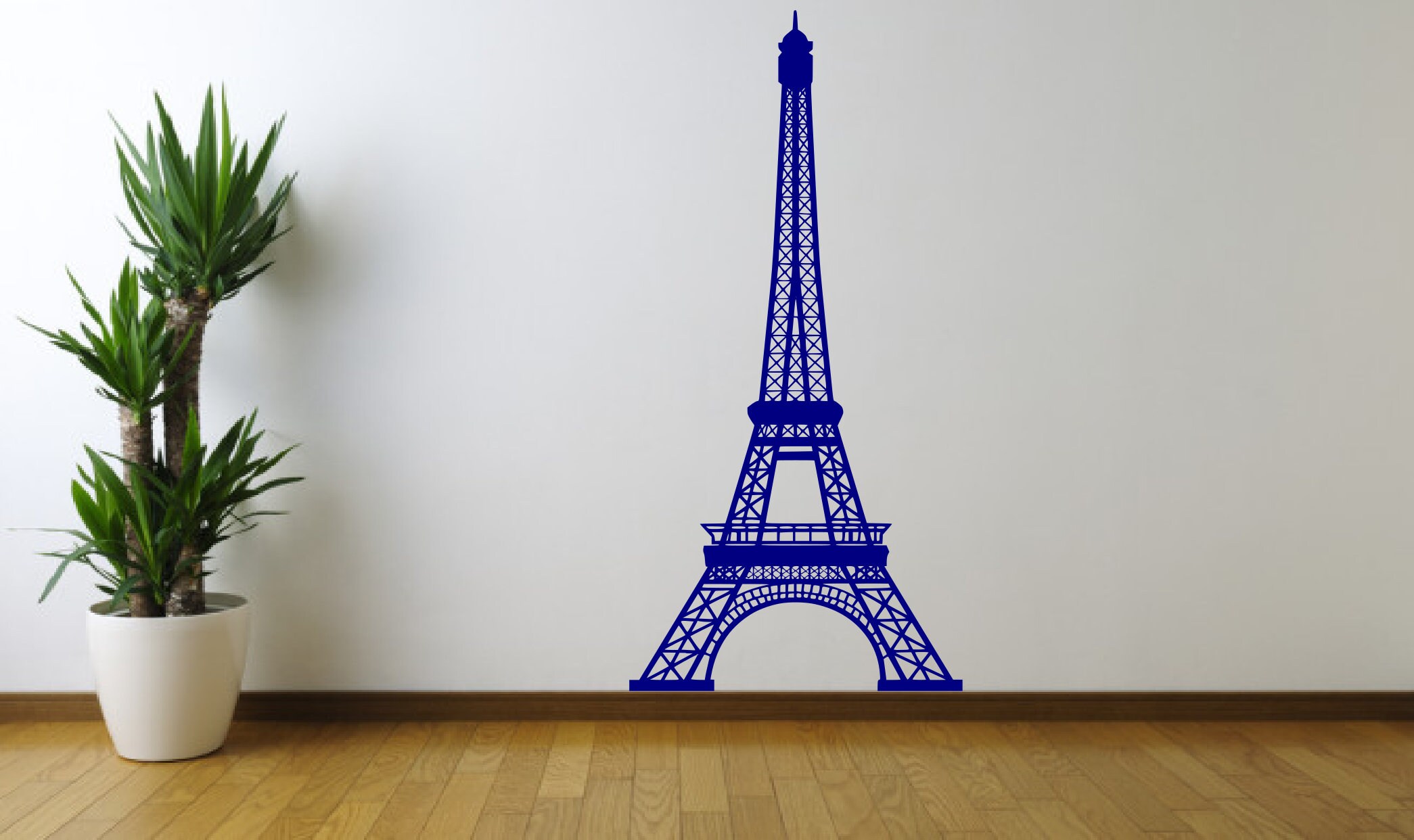 Eiffel Tower Wall Art Decal Sticker Home Decor Landmark Europe France ...