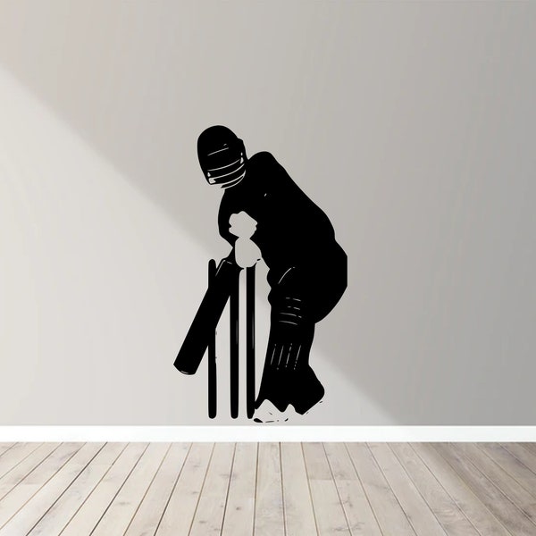 Cricket Bat Sticker - Etsy