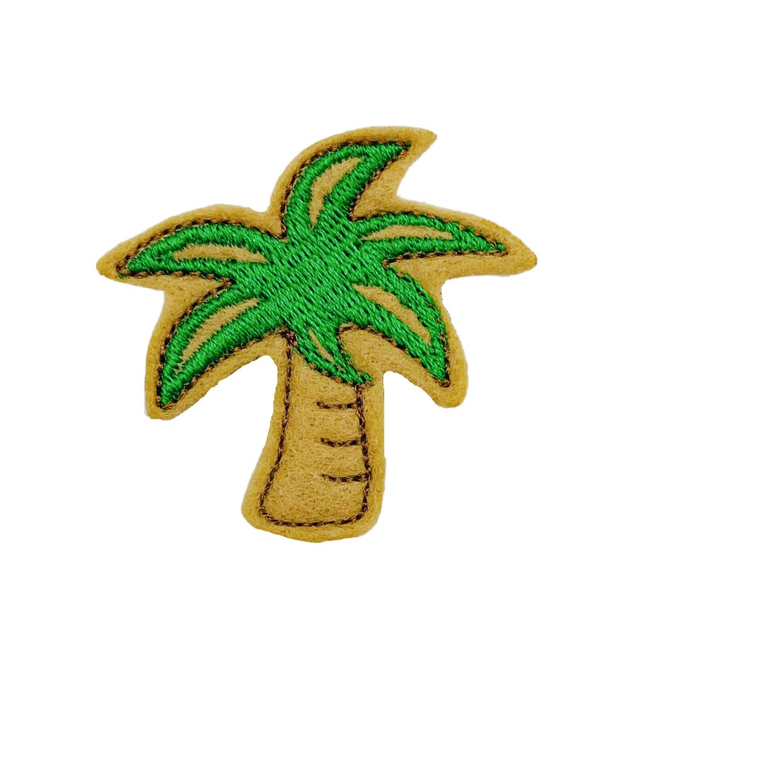 Palm Tree Feltie, Palm Tree Felt, Tree Feltie, Tree Felt, Tropical ...