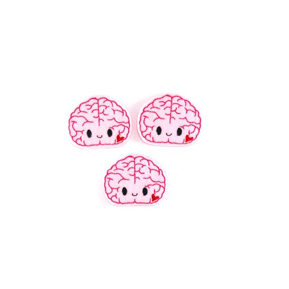 Brain Feltie Brain Felt Brain Accessory Medical Feltie | Etsy