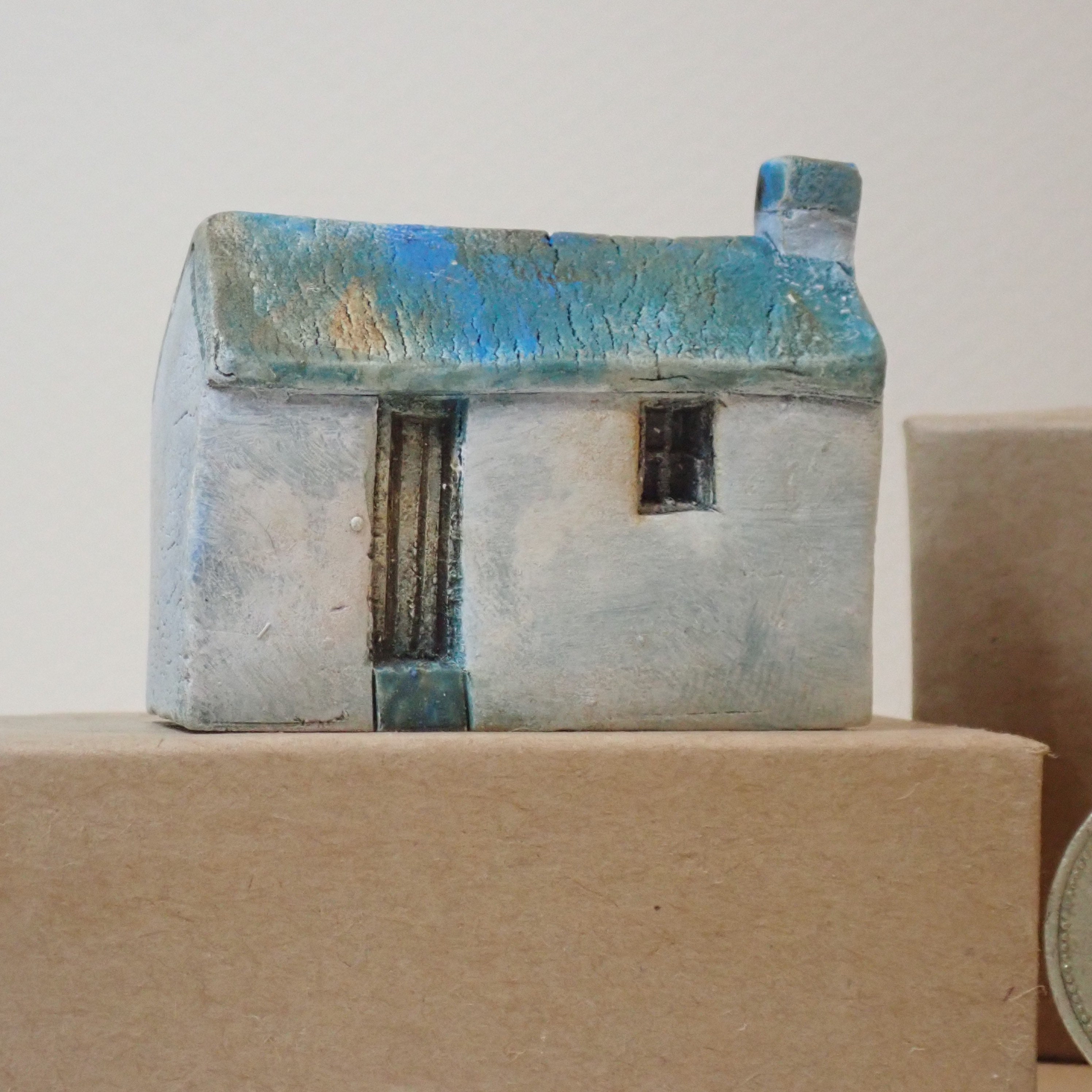 Art Objects Art & Collectibles FI11 Ceramic Welsh Cottage Bwthyn Bach ...