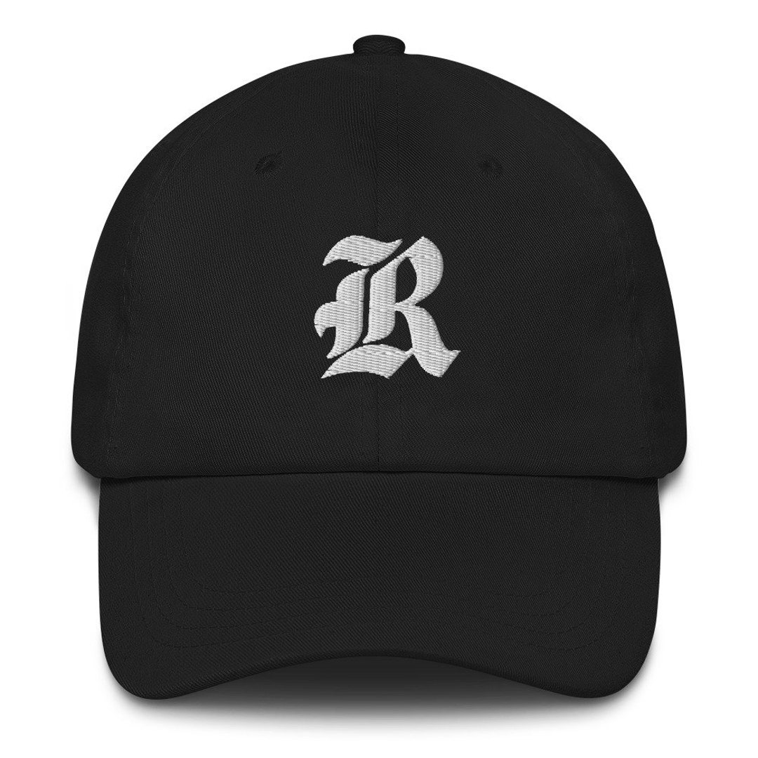Old English R Embroidered Dad Cap - Etsy