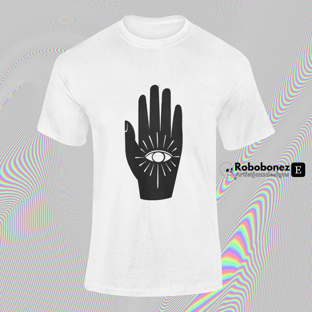 Hamsa Shirt/ Hand Eye Shirt/ Palm Eye Shirt/ Hamsa T-shirt/ Evil Eye - Etsy