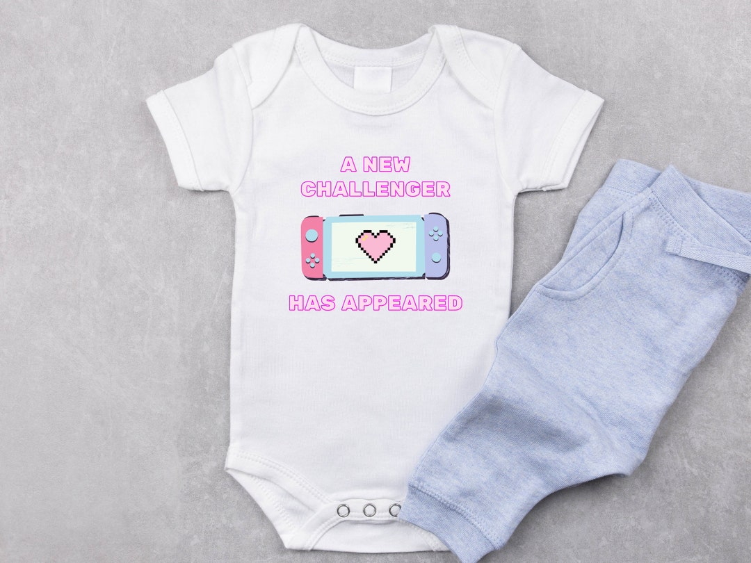 Baby Gamer Onesie, Video Game Onesie, Gamer Baby Announcement, PC Gamer ...