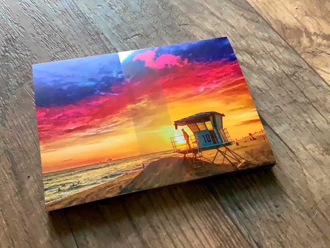 10 Personalized Small Batch Beach Photo Greeting Cards - Etsy