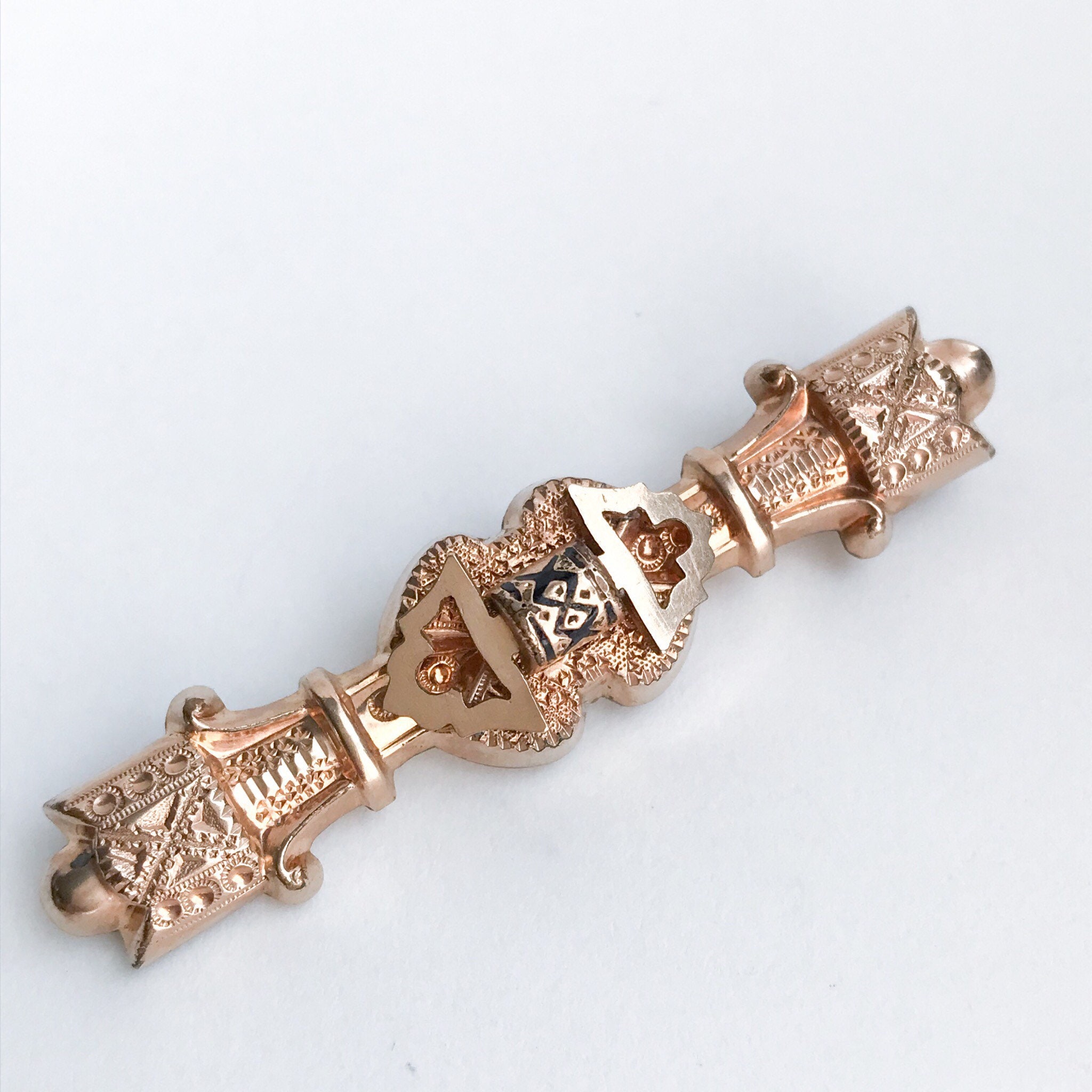 Classic C1890 Victorian Bar Pin - Etsy