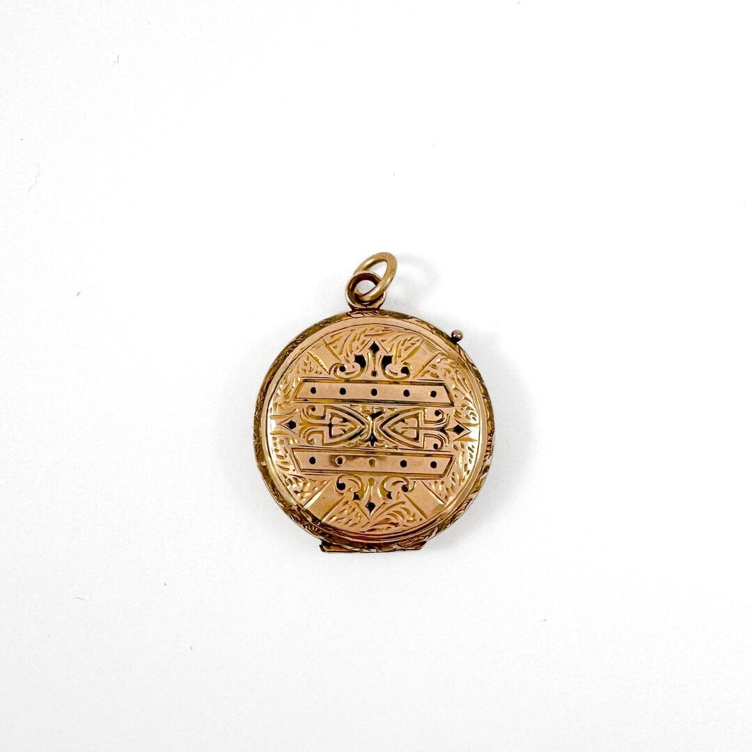 Late-1800s Victorian 10k Gold Locket - Etsy