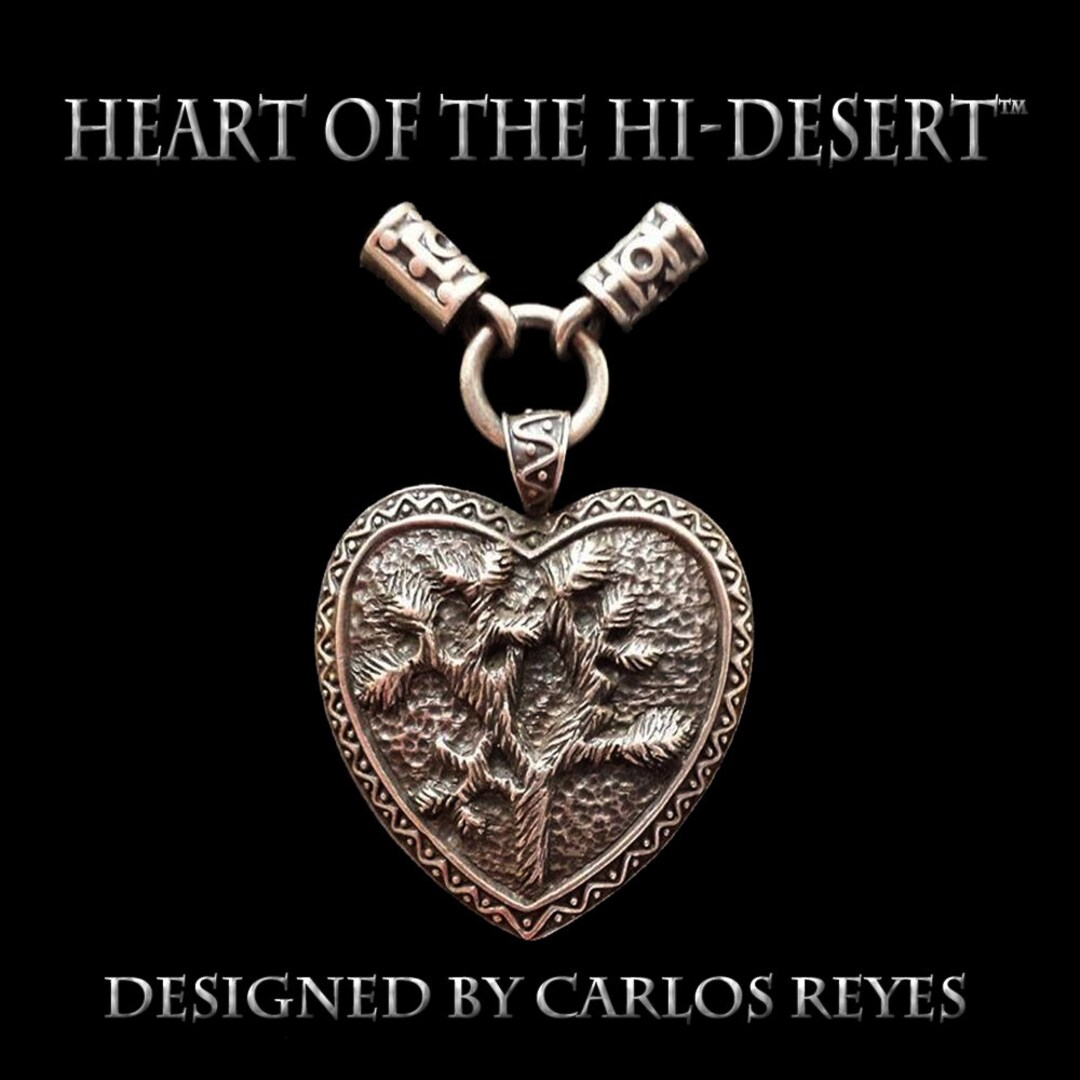 Heart of the Hi-desert™ Joshua Tree Signature Pendant - Etsy