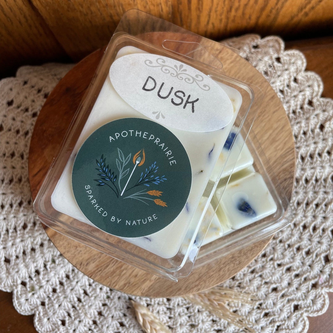 DUSK Soy Wax Melts, Jasmine Scented, Relaxation Gift, Aromatherapy Gift ...