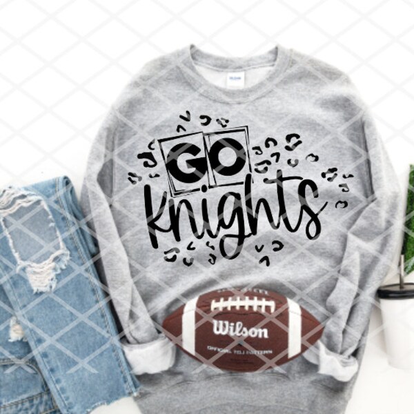 Go Knights Svg - Etsy
