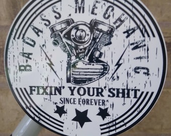 Mechanic Decal - Etsy