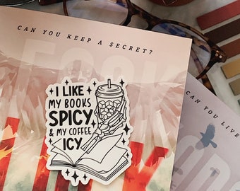 Fantasy Bookstack Sticker / Bookish Sticker / Bookish Merch / Kindle ...