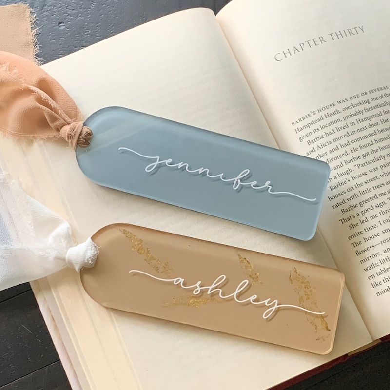 Personalized Bookmark - Etsy