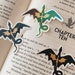 Fantasy Book Dragon Sticker Holographic / Bookish Sticker / - Etsy