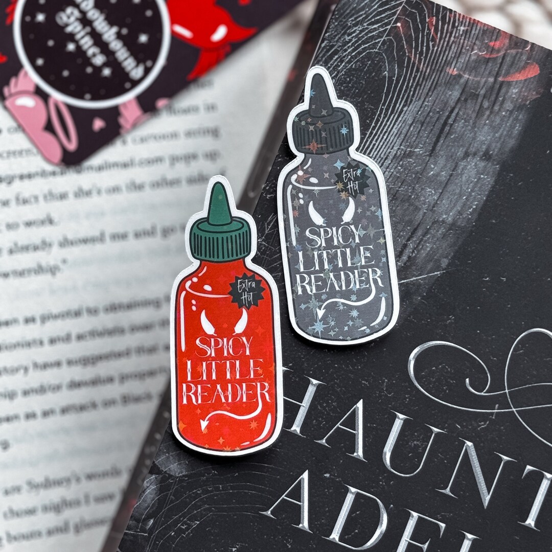 Hot Sauce Book Spice Sticker: Booktok Kindle Decal - Etsy