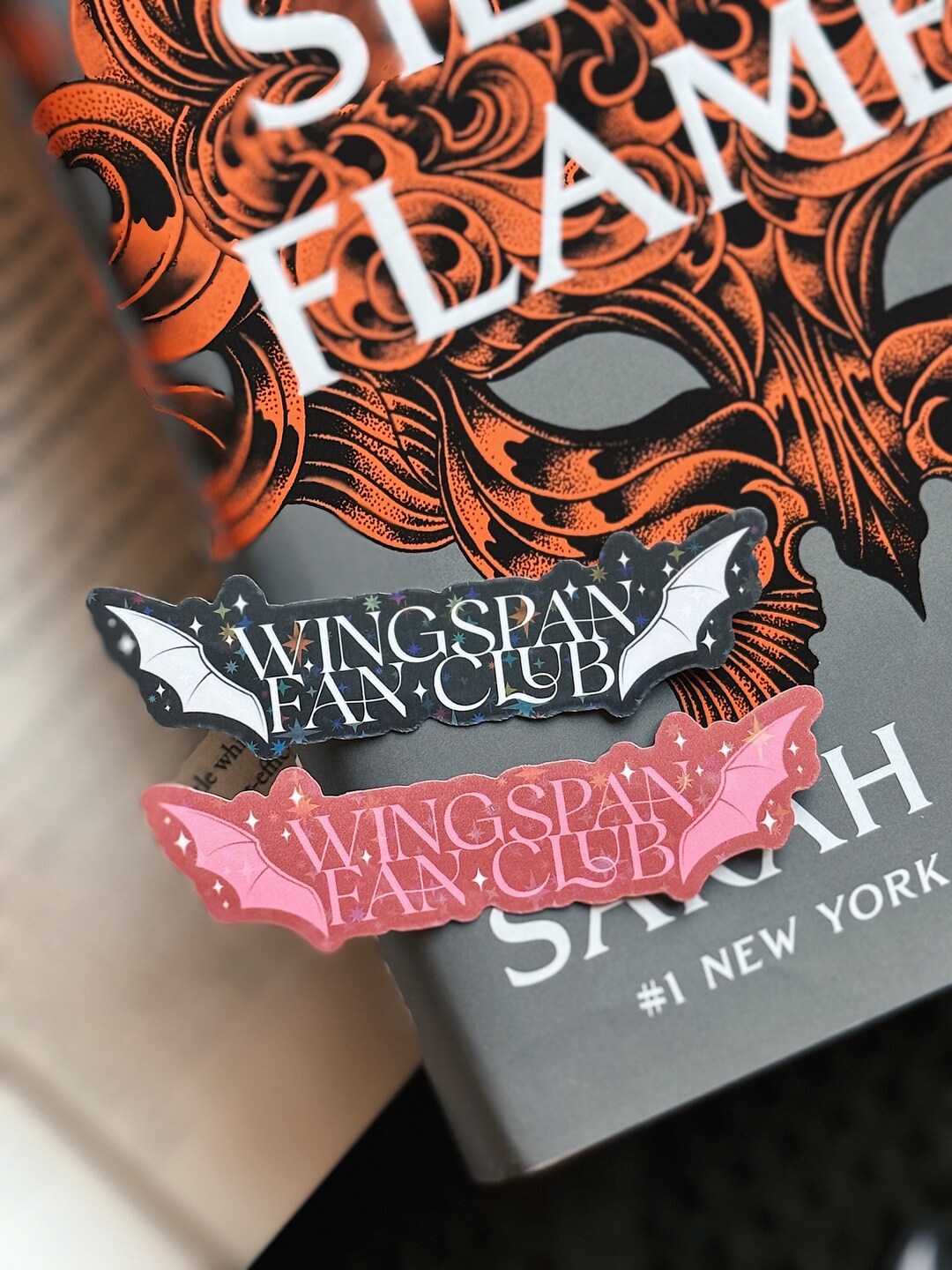 Wingspan Fan Club Sticker: Booktok Romantasy, Kindle Sticker - Etsy