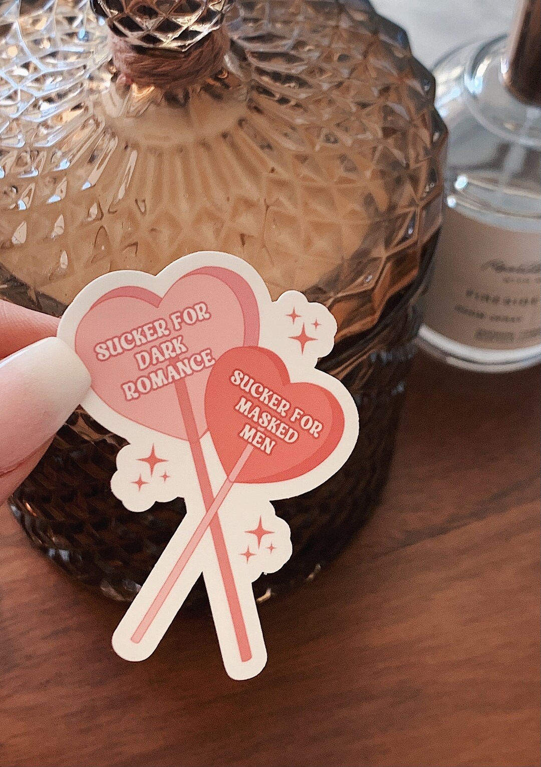 Dark Romance Sucker Sticker / Bookish Sticker / Bookish Merch / Kindle ...