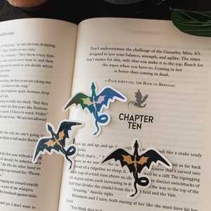 Fantasy Black and Gold Dragon Sticker Holographic / Fantasy Reader ...
