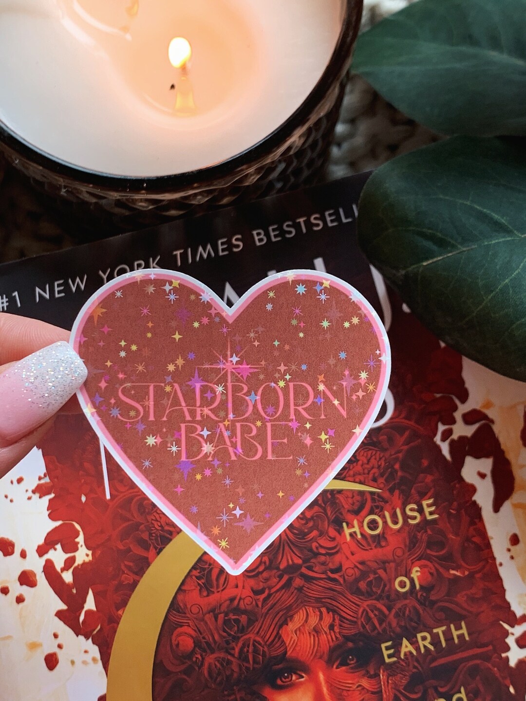 Starborn Crescent City Sticker / Sarah J Maas / SJM / Holographic ...