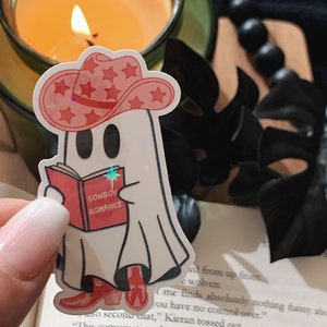 Book Trope Ghosts Sticker / Bookish Sticker / Spooky Sticker / Bookish ...