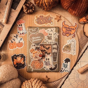 Book Trope Ghosts Sticker / Bookish Sticker / Spooky Sticker / Bookish ...