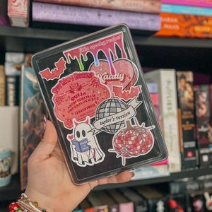 Dripping Blood Spooky Reader Sticker / Bookish Sticker / Spooky Sticker ...