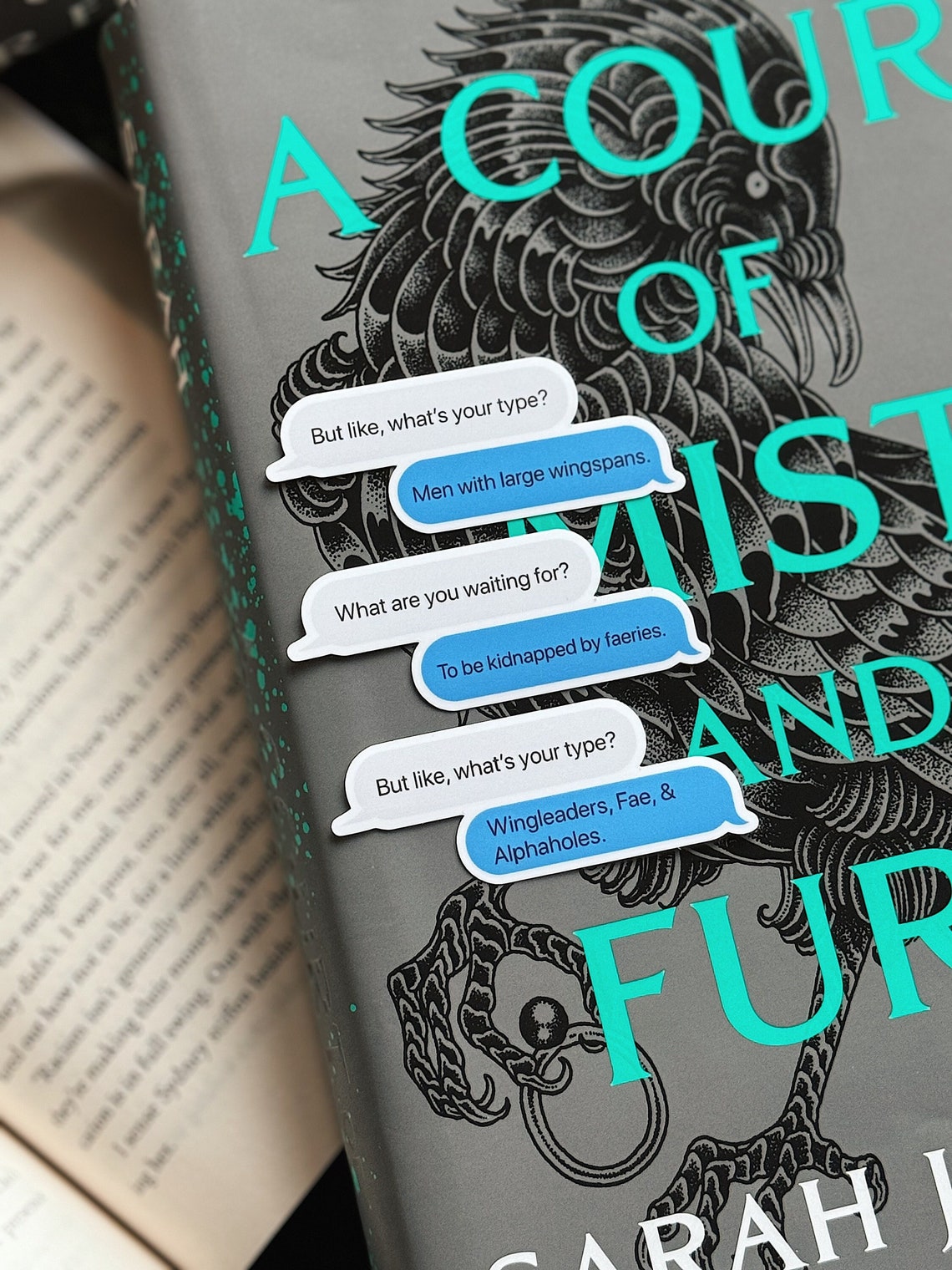 Wingleaders Fae Alphaholes Sticker: Booktok Romantasy Vinyl Decal - Etsy