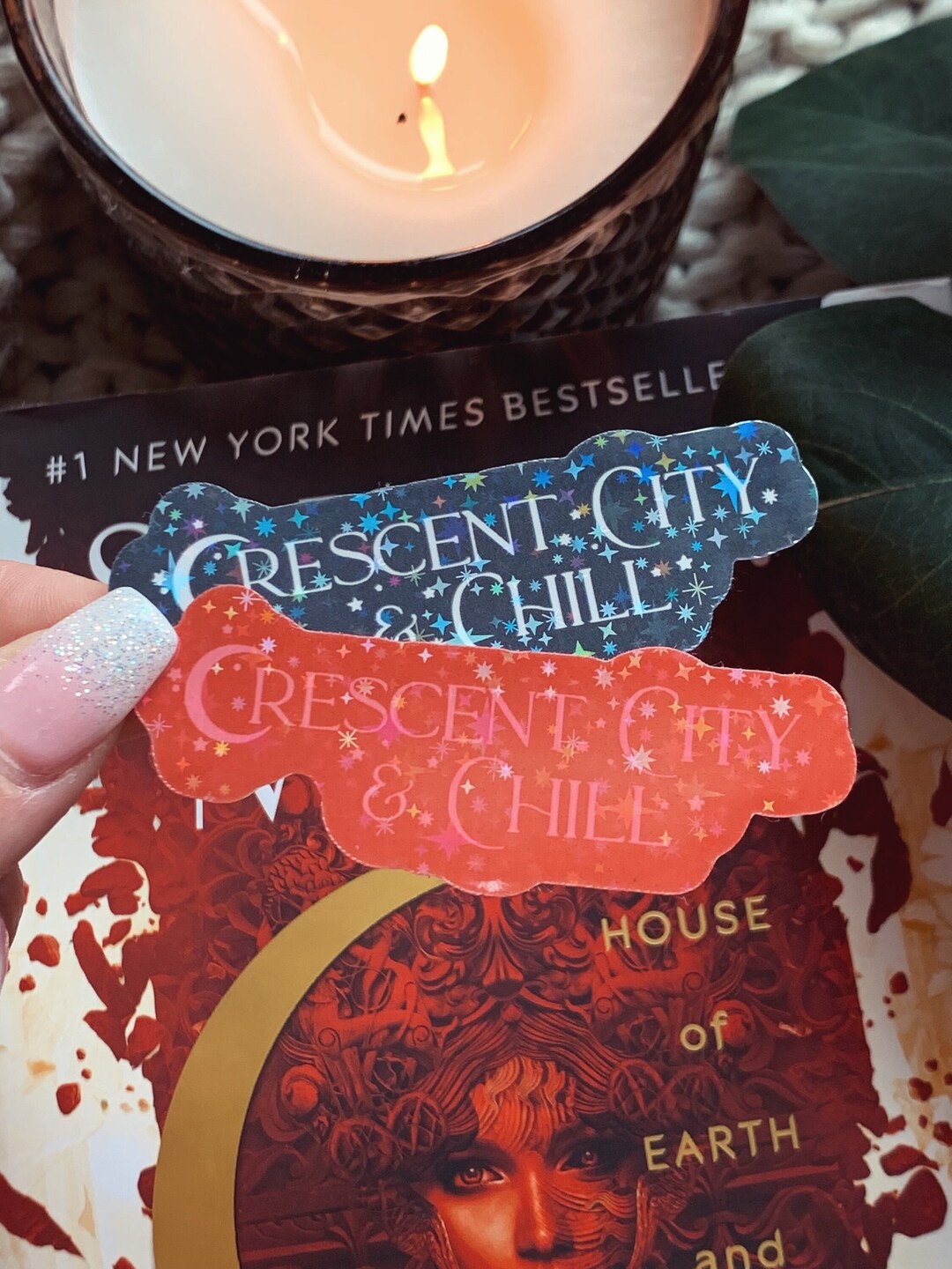 Crescent City Sticker: Holographic Booktok SJM Decal - Etsy