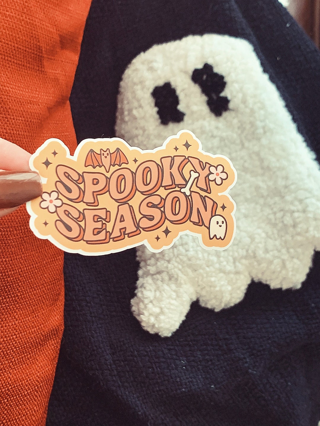 Spooky Season Sticker / Bookish Sticker / Spooky Sticker / Halloween ...