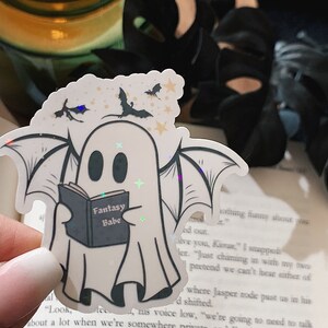 Book Trope Ghosts Sticker / Bookish Sticker / Spooky Sticker / Bookish ...