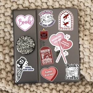 Horror Book Club Sticker / Bookish Sticker / Bookish Merch / Spooky ...