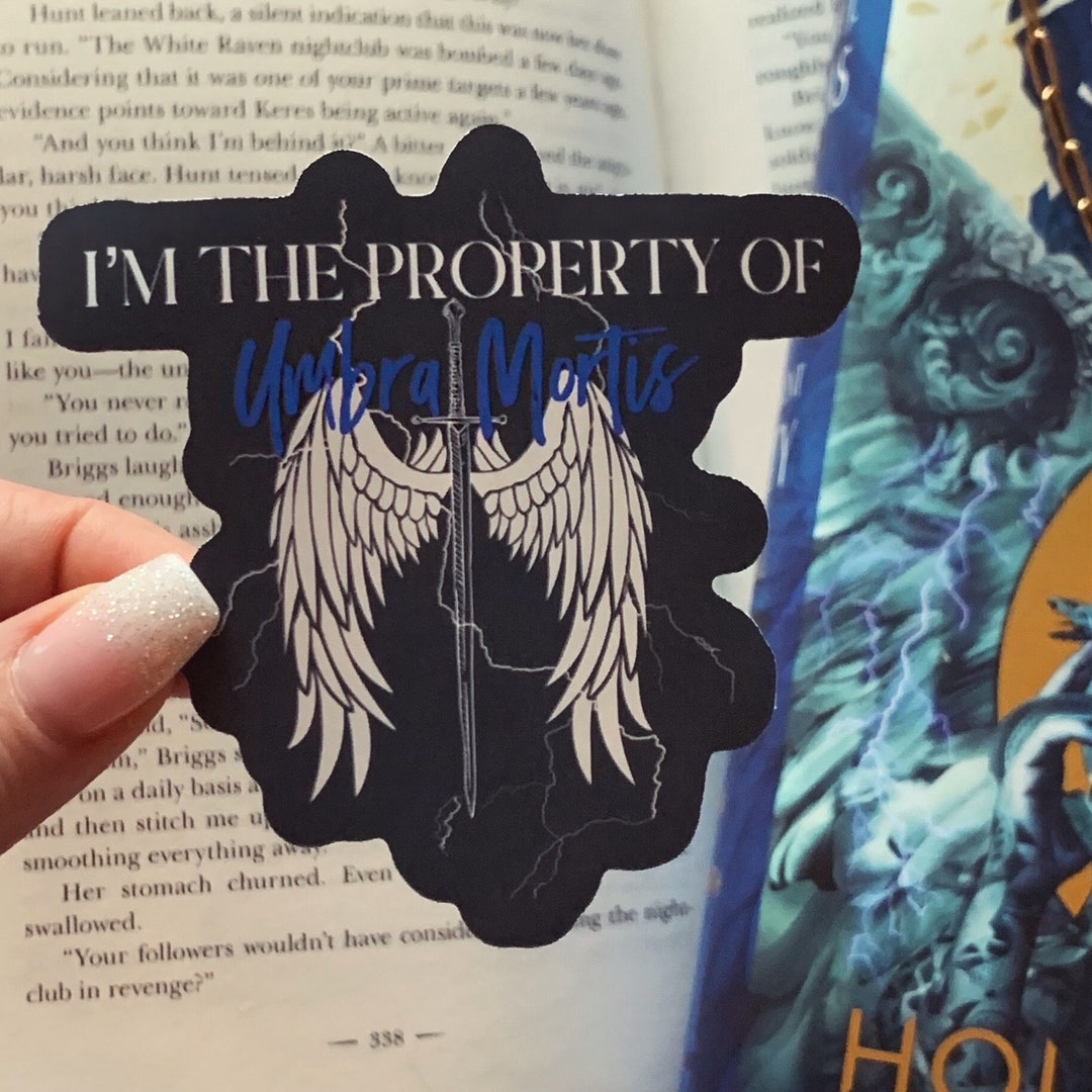 Umbra Mortis Crescent City Sticker / Sarah J Maas / SJM / Holographic ...