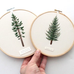 Ponderosa Pine Thread Painting Downloadable Pattern, Tree Pattern, PDF ...
