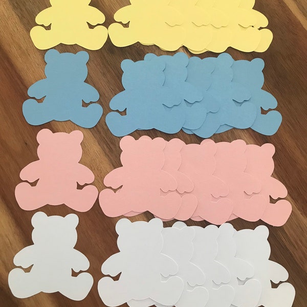 Teddy Bear Cutouts - Etsy