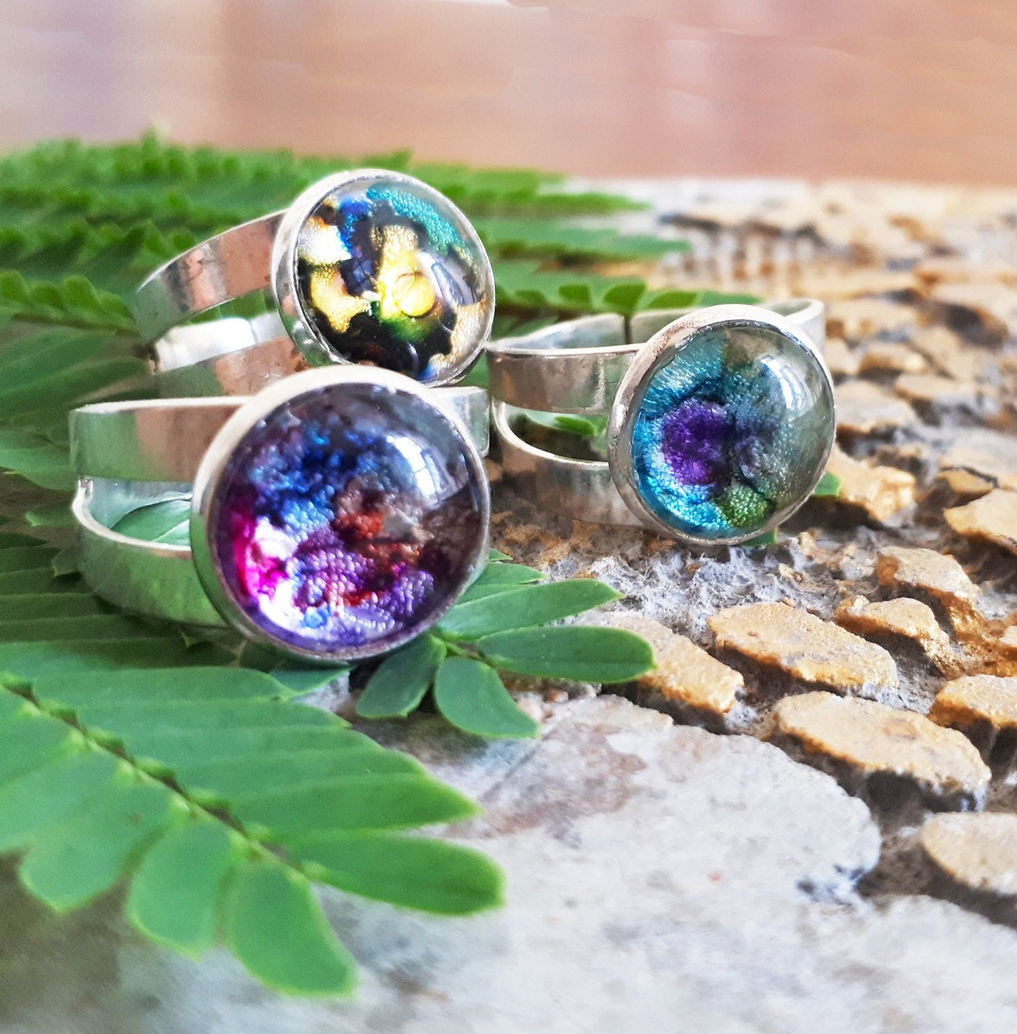 Unique Handmade Rings, Bohemian Jewelry, Adjustable Rings, Stacking ...