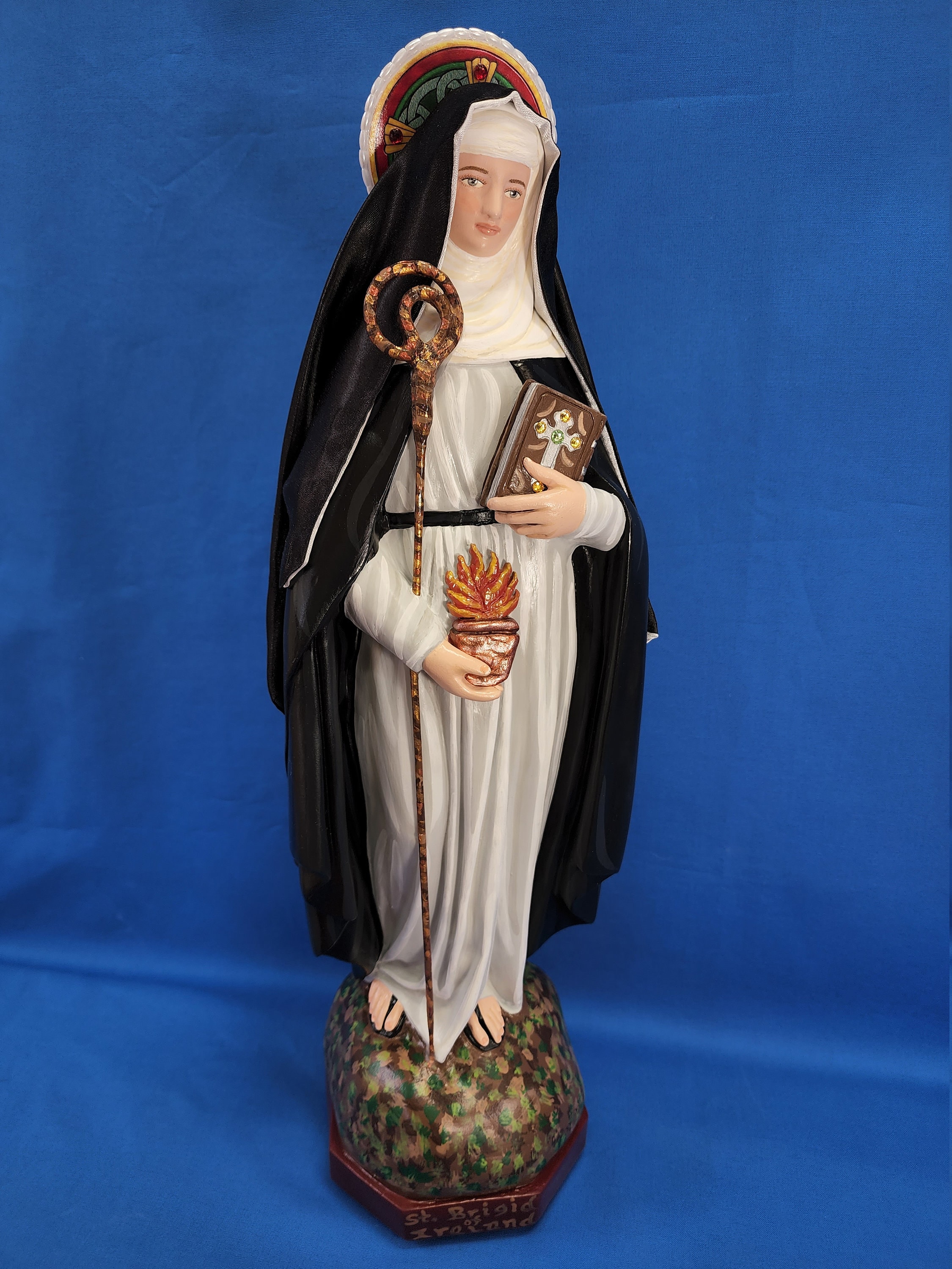 St. Brigid of Ireland/Kildare 18 Saints Religious Catholic Christian ...
