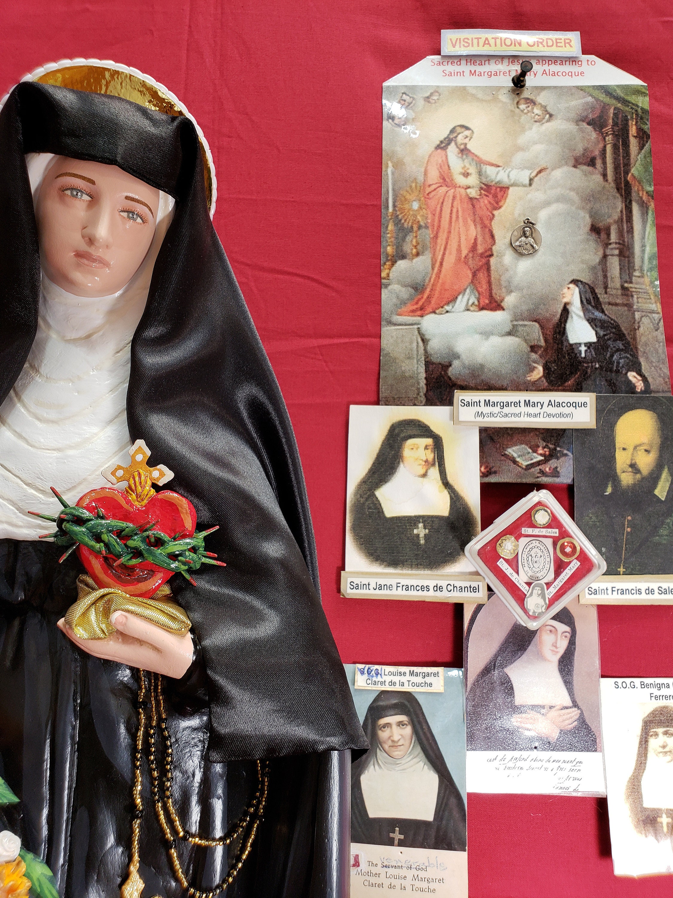 St. Margaret Mary Alacoque 26 Sacred Heart of Jesus Saints Religious ...