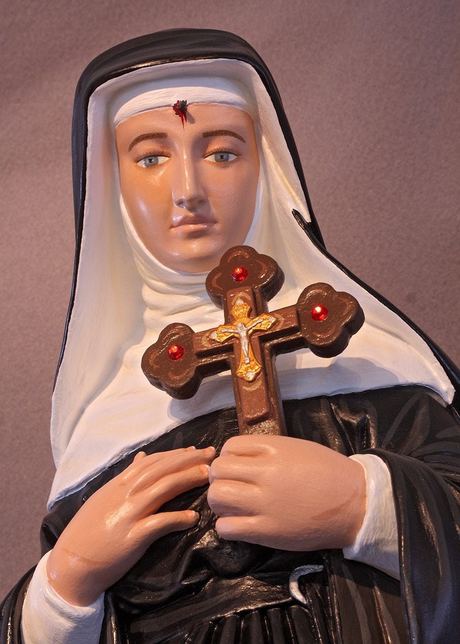 St. Rita of Cascia 30 Catholic Christian Religious Saints Statue St. Rita of Cascia 30 Catholic Christian Religious Saints Statue