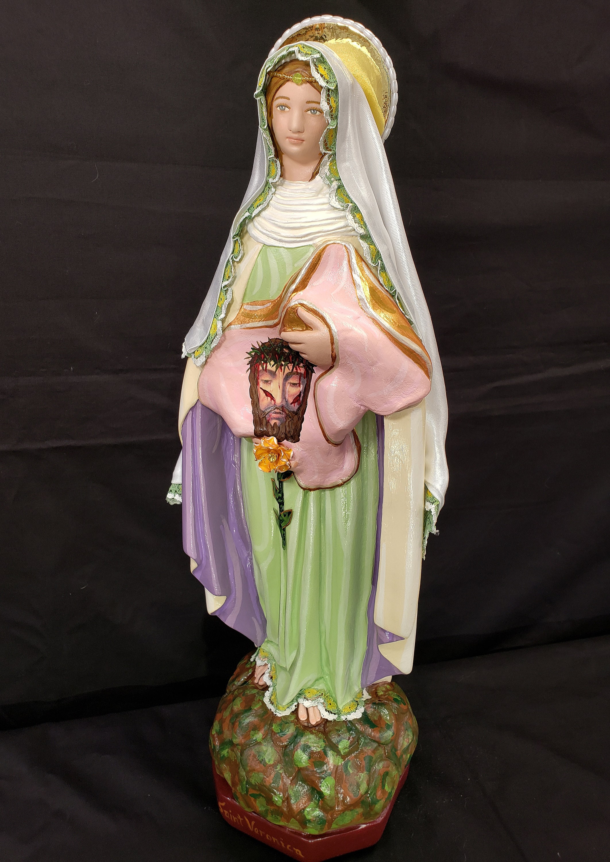 St. Veronica 18 Catholic Christian Religious Saint Statues
