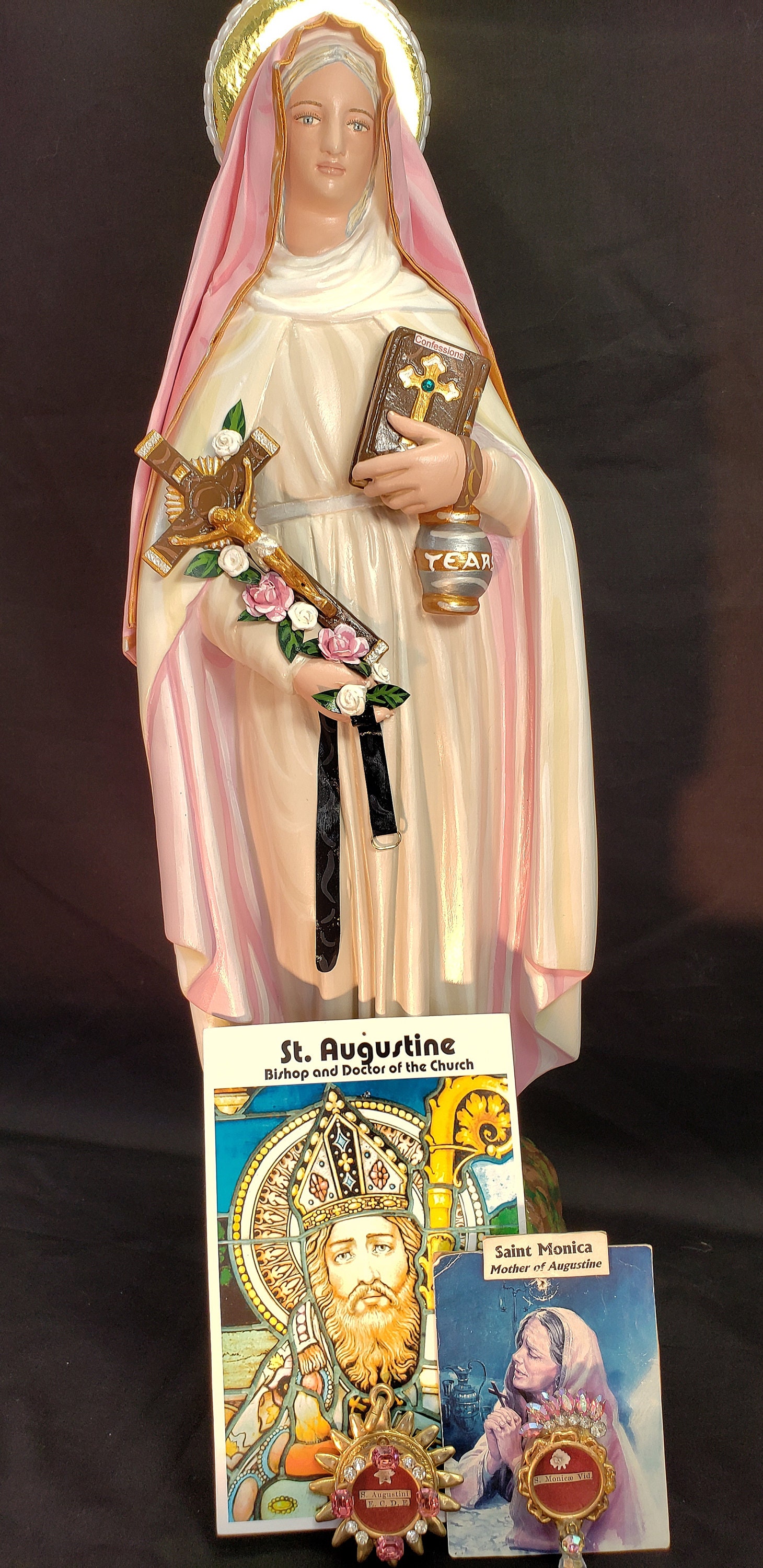 St. Monica 18 Weeping Saint | Etsy