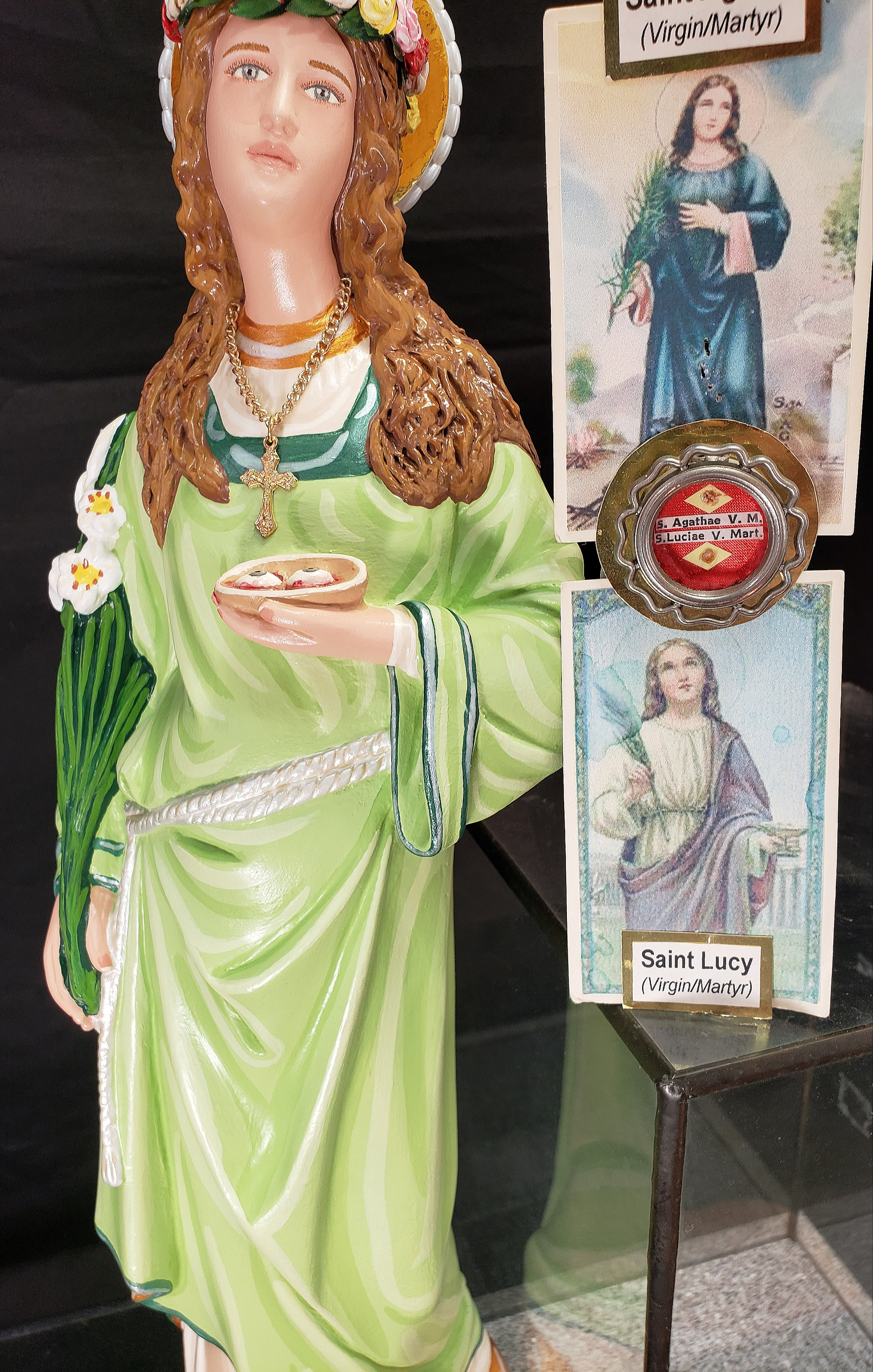 St. Lucy 18 Saint Religious Catholic Christian Statues