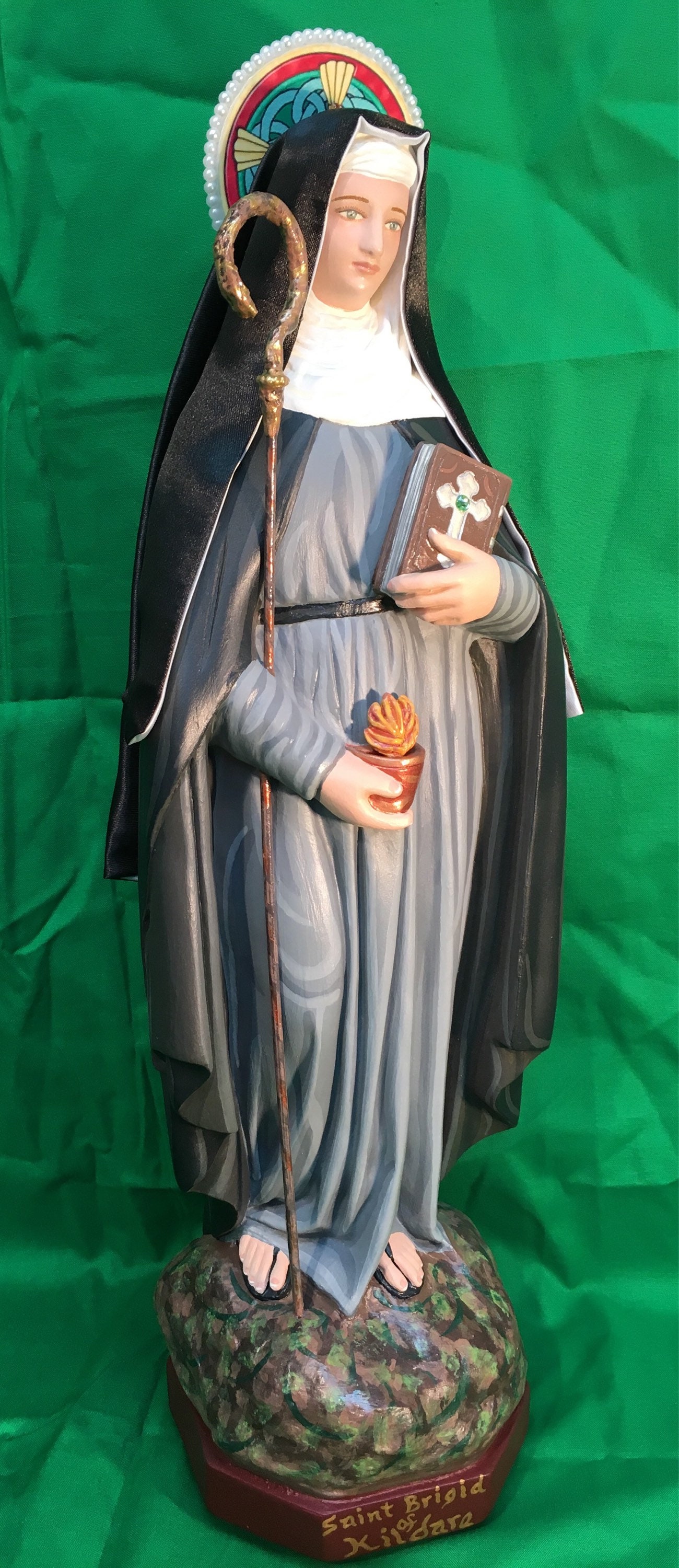 St. Brigid of Ireland/Kildare 18 Saints Religious Catholic Christian ...