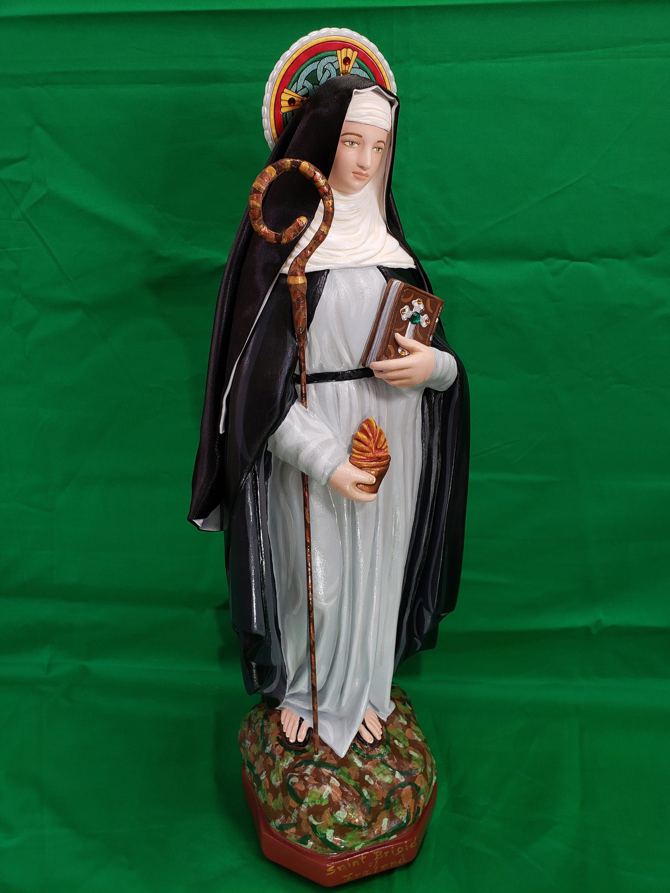 St. Brigid of Ireland/Kildare 18 Saints Religious Catholic Christian ...