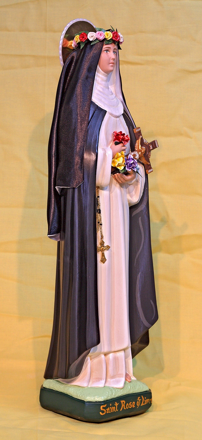 St. Rose of Lima 18 Catholic Christian Religious Saints Statue