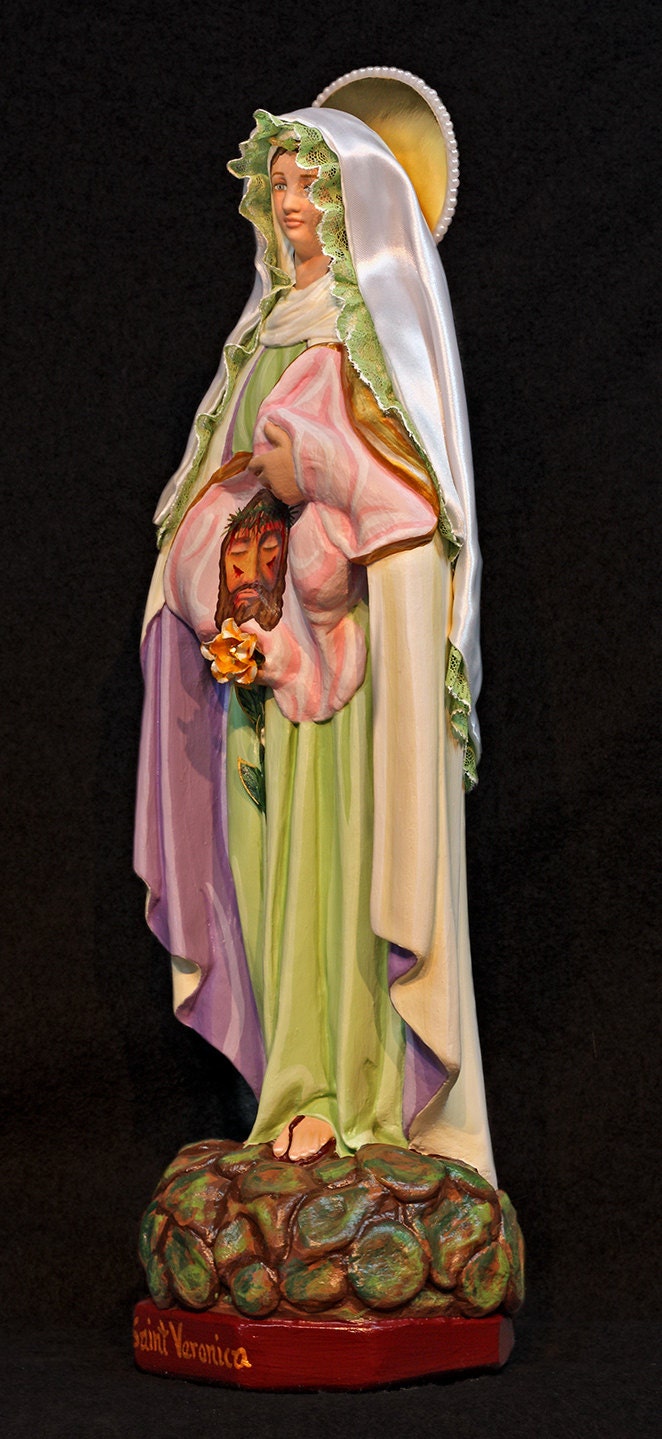 St. Veronica 18 Catholic Christian Religious Saint Statues