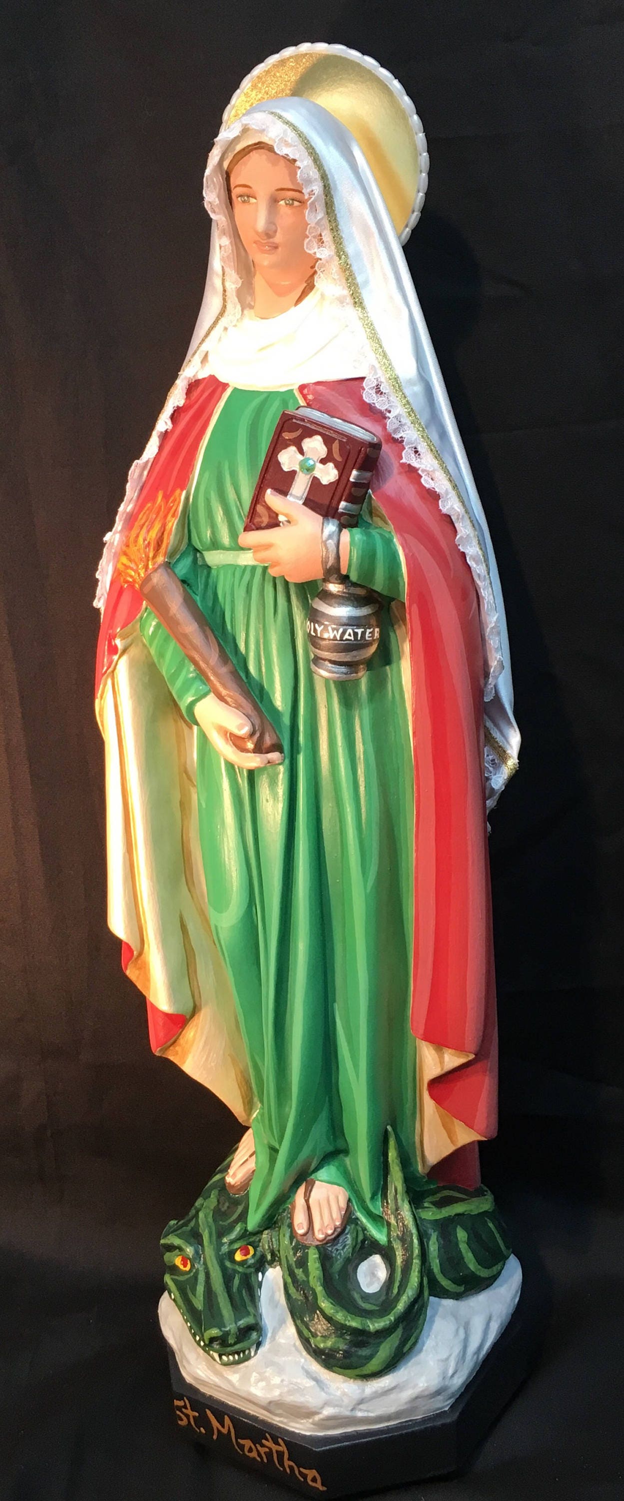 St. Martha 18 Catholic Christian Religious Saints Statue