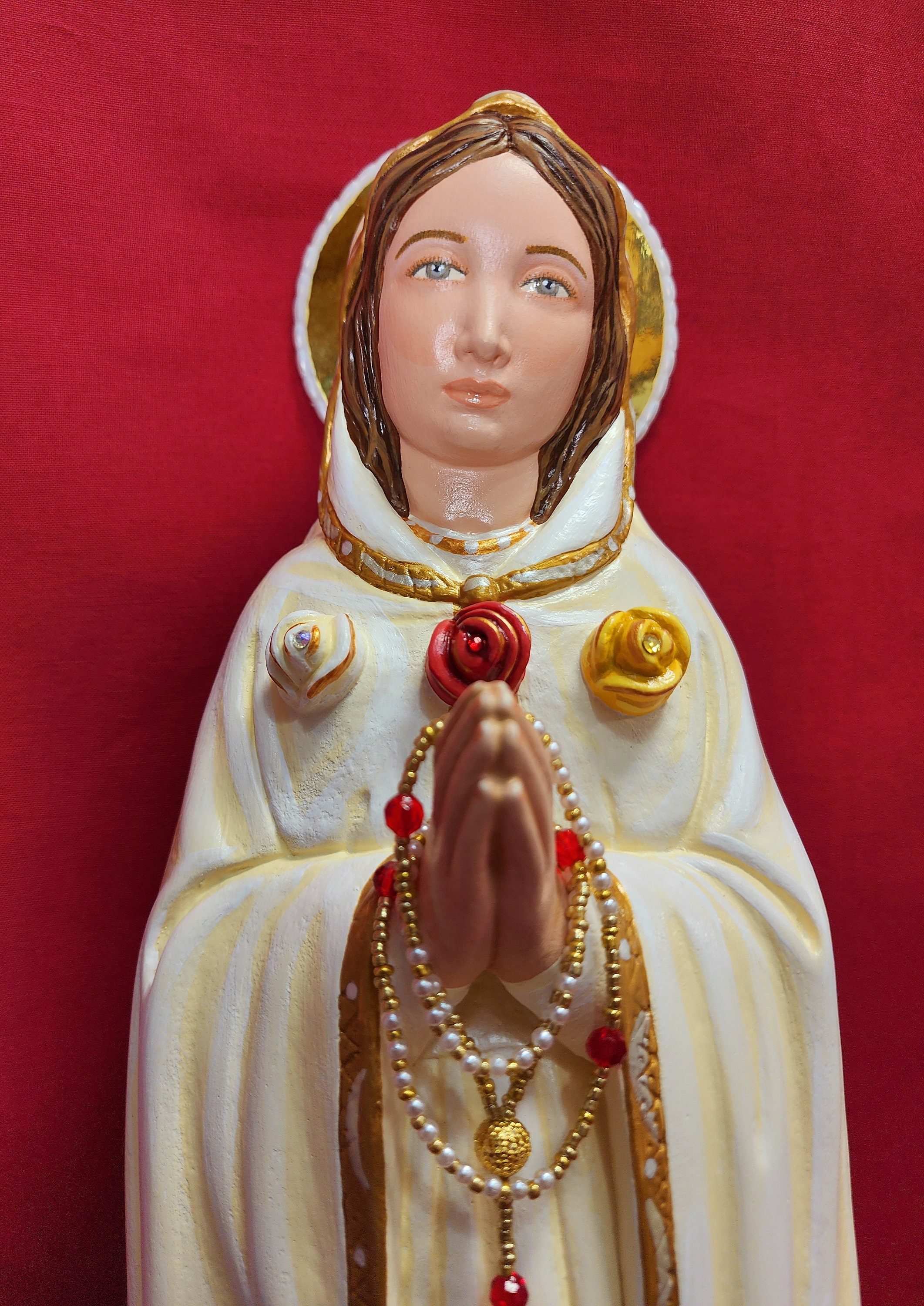 Maria Rosa Mystica Our Lady Mystical Rose 18 Mary Religious Catholic ...