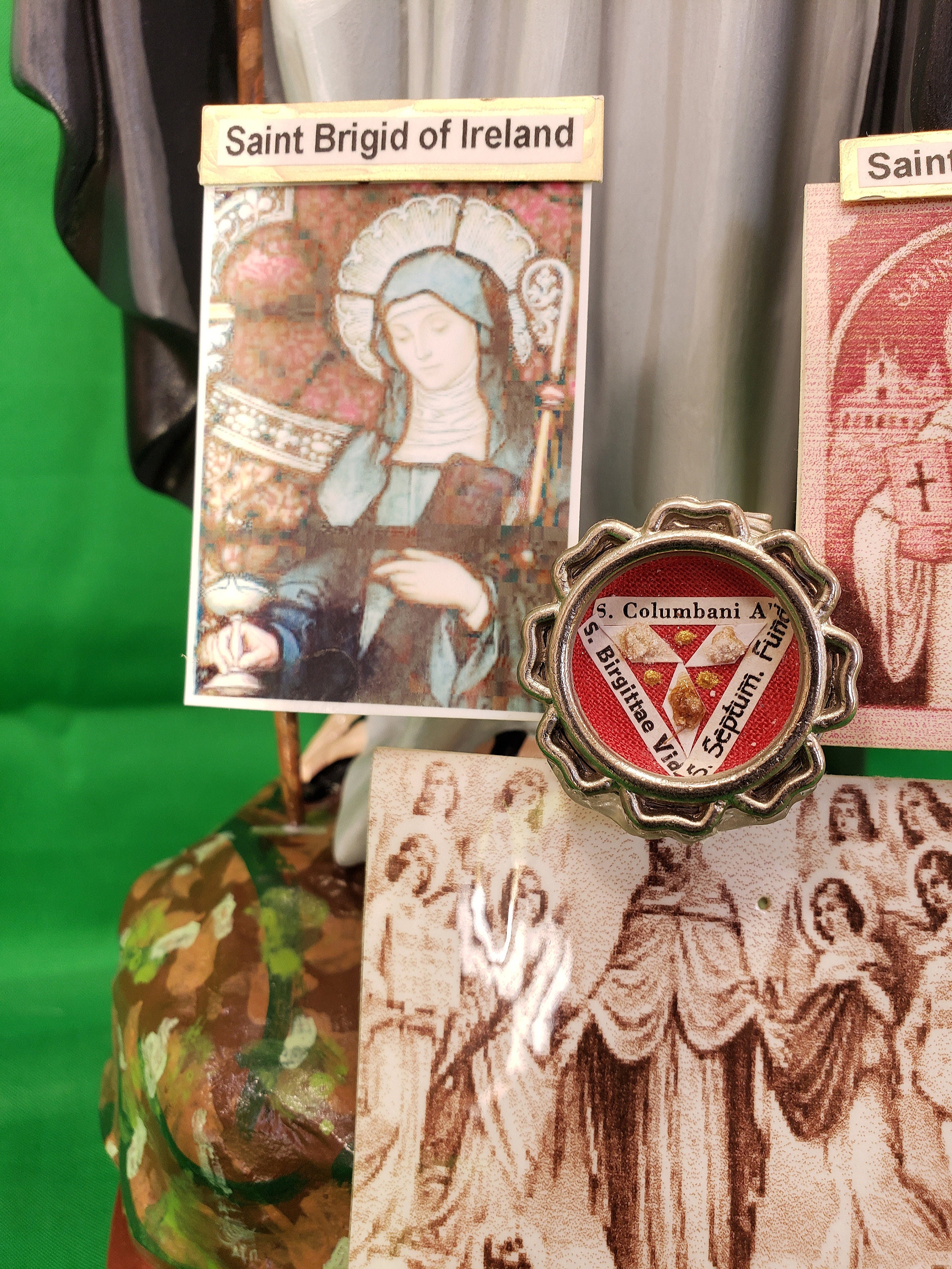 St. Brigid of Ireland/Kildare 18 Saints Religious Catholic Christian ...